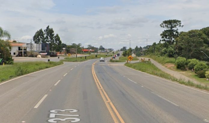 Acidente bloqueia faixas da BR-373 em Ponta Grossa - Mobilidade Curitiba